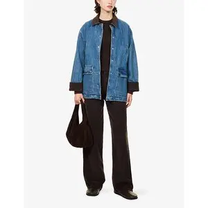 Rag & Bone Cassidy Contrast-collar Denim Jacket