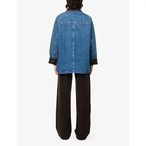Rag & Bone Cassidy Contrast-collar Denim Jacket