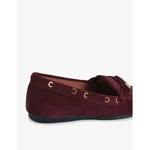 Kurt Geiger Eagle Suede Moccasin Loafers