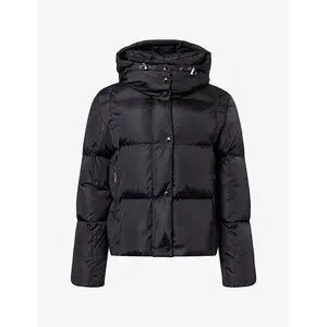 Moncler Castelnew Detachable-hood Shell Jacket - Black