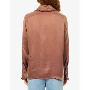 Rails Beatrix Embroidered-trim Woven Shirt