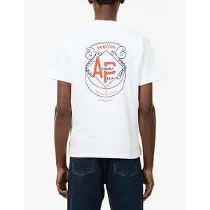 PERCIVAL Cyril Embroidered-logo Cotton T-shirt