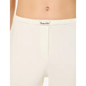 Sporty & Rich Ribbed Jersey Trousers