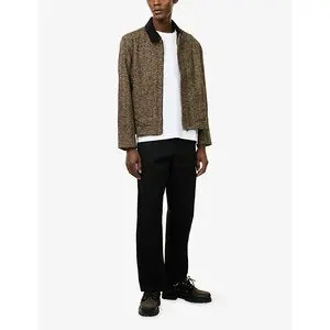 PERCIVAL Boxy Herringbone Woven Jacket Xxl