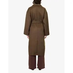 Paige Connery Longline Wool-blend Coat
