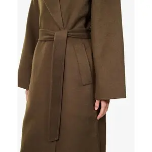 Paige Connery Longline Wool-blend Coat