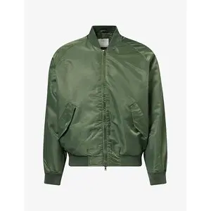 PERCIVAL Bomber Flap-pocket Shell Jacket - Forest