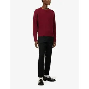 PERCIVAL Fisherman Ribbed Cotton Jumper