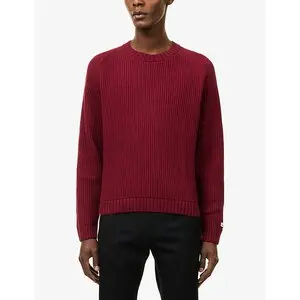 PERCIVAL Fisherman Ribbed Cotton Jumper