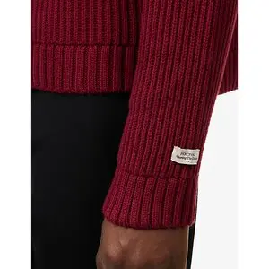 PERCIVAL Fisherman Ribbed Cotton Jumper