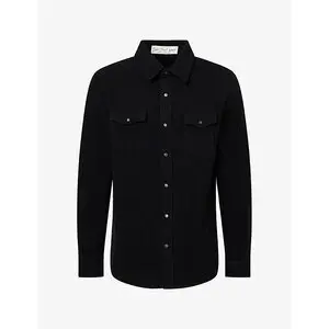 GODS TRUE CASHMERE Gemstone-embellished Cashmere Shirt