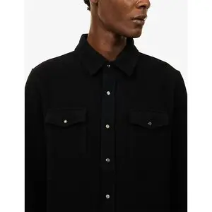 GODS TRUE CASHMERE Gemstone-embellished Cashmere Shirt