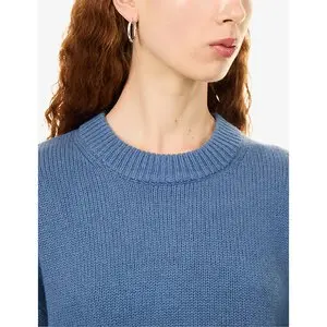Rails Helly Round-neck Wool, Cotton And Cashmere Jumper