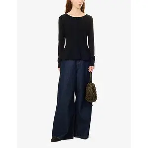 Rails Diane Peplum Knitted Cardigan