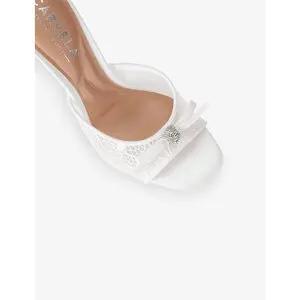 Carvela Isabella Lace Heeled Mules