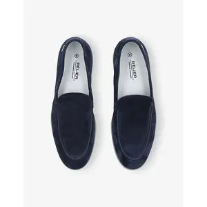 BELIER Amalfi Contrast-sole Suede Loafers