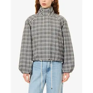 Rails Blake Funnel-neck Woven Jacket