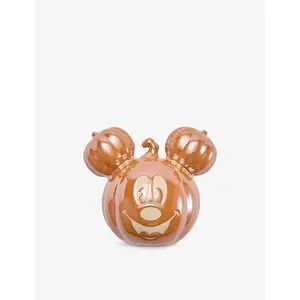 THE DISNEY STORE AT SELFRIDGES Mickey Mouse Pumpkin Ceramic Sweet Bowl 20.5cm - Multi-coloured