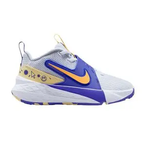 Nike Team Hustle D 12 Ps 'football Lapis Soft Yellow