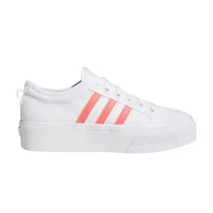 Adidas Wmns Nizza Platform Signal Pink - White