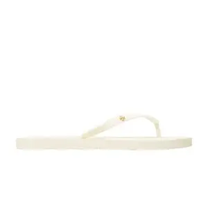 Tory Burch Wmns Kira Padded Flip Flop 'ivory Gold