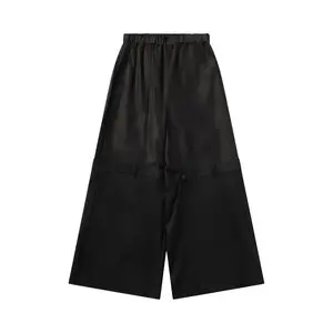 COMME DES GARÇONS NOIR Drawstring Wide-leg Panel Pants