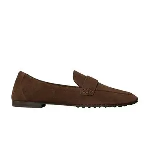 Tory Burch Wmns Ballet Loafer 'dark Cocoa - Tan
