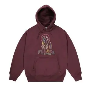PALACE Pray For Us Hood 'maroonish - Red