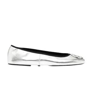 Tory Burch Wmns Reva Travel Ballet - Silver