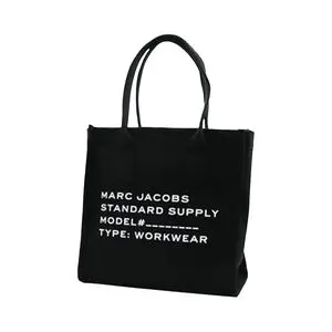Marc Jacobs Large Tote Canvas Standard Supply Bag - Black