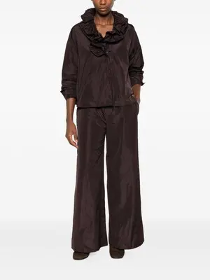SUSANNE BOMMER Taffetas Wide-leg Trousers