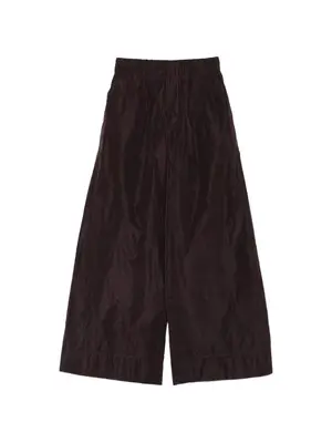 SUSANNE BOMMER Taffetas Wide-leg Trousers - Red