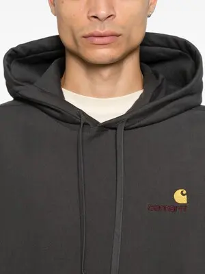 Carhartt Work In Progress Logo Cotton Hoodie