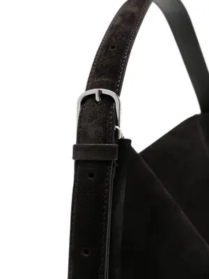 TOTEME Belted Medium Leather Tote Bag