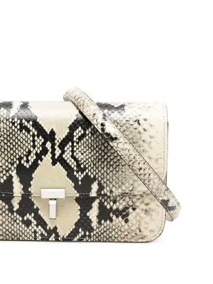 TOTEME T-lock Leather Crossbody Bag