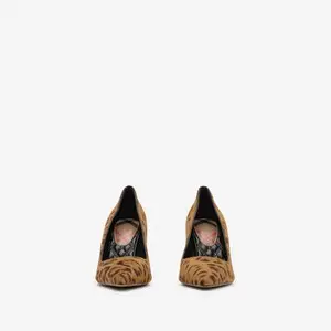 Burberry Leopard Print Dame High Pumps