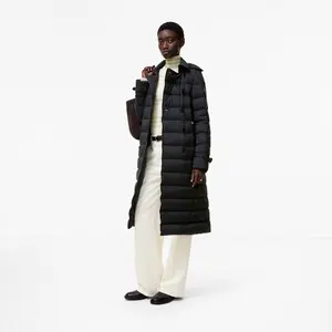 Burberry Long Nylon Audley Puffer Coat