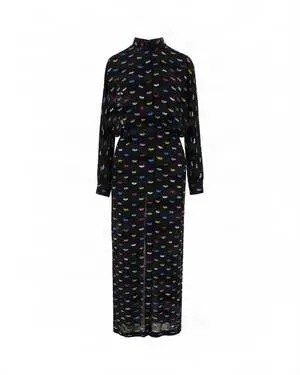 Fiorucci Long-sleeve Printed Shirt Dress - Multi