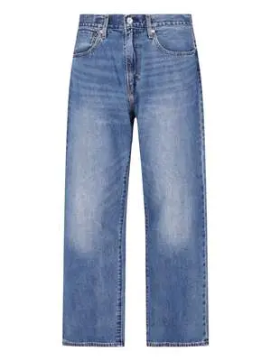 LEVI'S STRAUSS High-rise Straight Leg Jeans - Blue