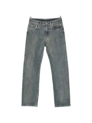 Rick Owens Six-pocket Cotton Jeans