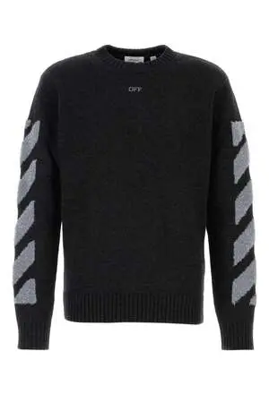 Off-White Wool Blend Sweater