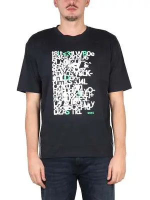 BOSS Logo Print T-shirt