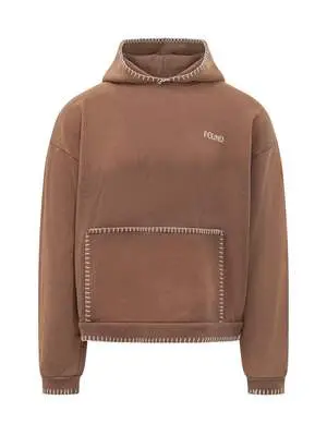 FOUND Stitched Logo Hoodie