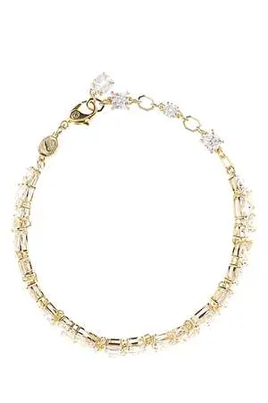 SWAROVSKI Mesmera Bracelet With Polished Metal Finish And 18k Plating