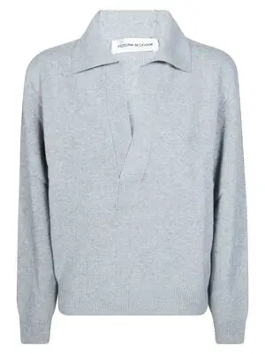 Victoria Beckham Genevieve Merino Wool & Cashmere Sweater