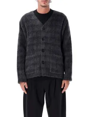 Our Legacy Fuzzy Button-front Cardigan Sweater