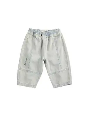 BOBO CHOSES Mini Denim Pants For Little Explorers - Blue