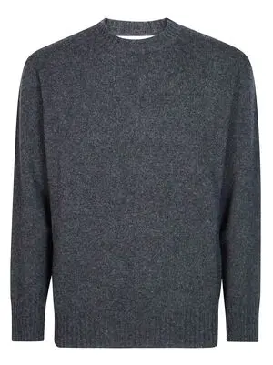 AMARANTO Distressed Knit Cardigan