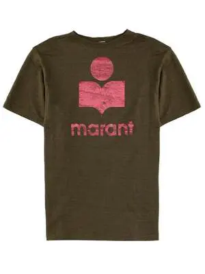 MARANT ETOILE Graphic Logo Crewneck T-shirt