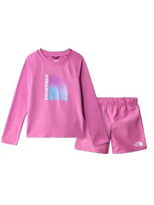 The North Face Mini Amphibious Sunset Set - Pink